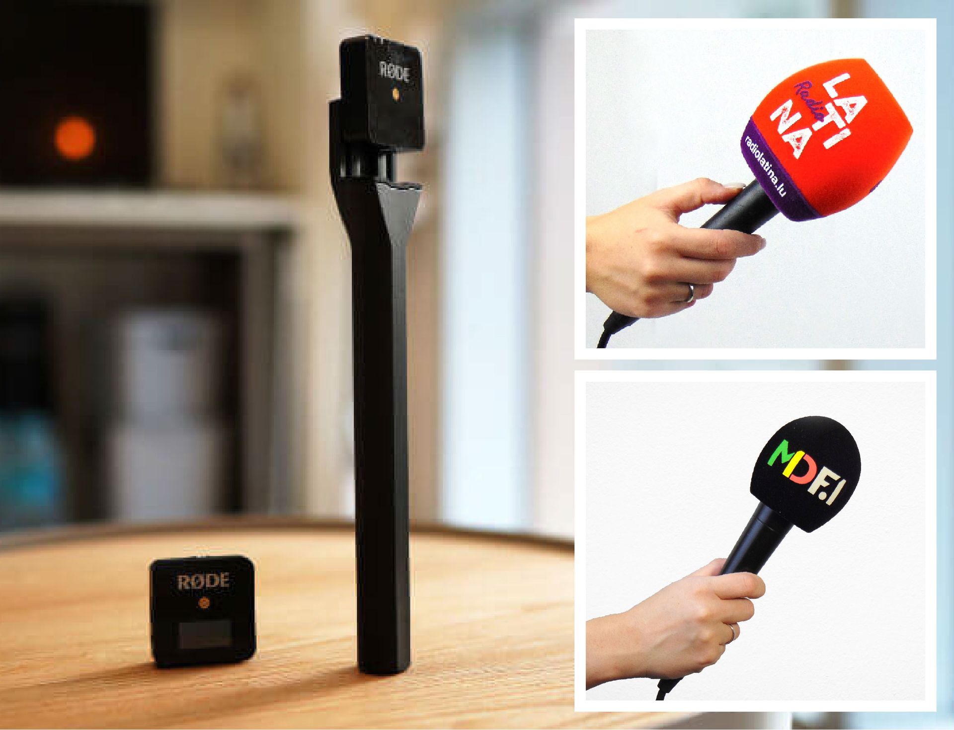 Branded Microphone Covers | Free Shipping | Brandedmics