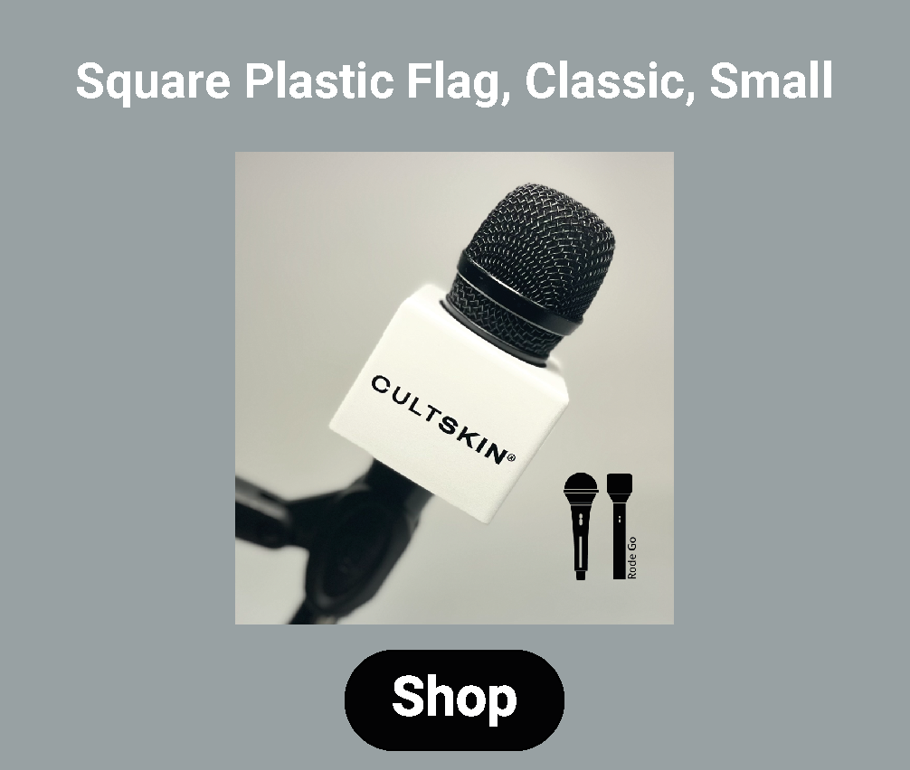 Branded Microphone Covers | Free Shipping | Brandedmics