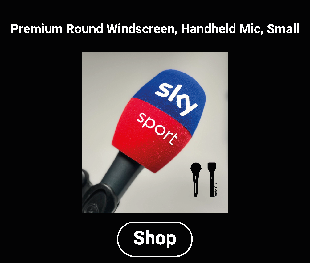 Branded Microphone Covers | Free Shipping | Brandedmics