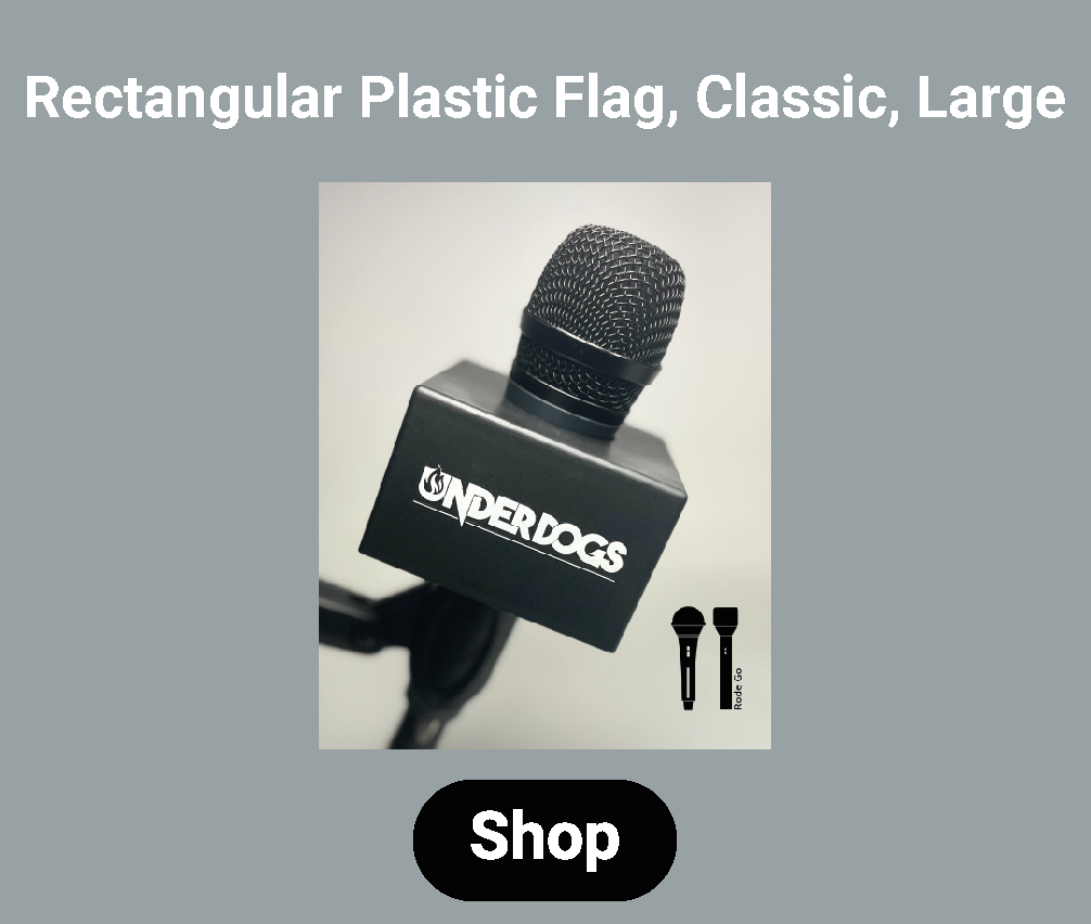 Branded Microphone Covers | Free Shipping | Brandedmics