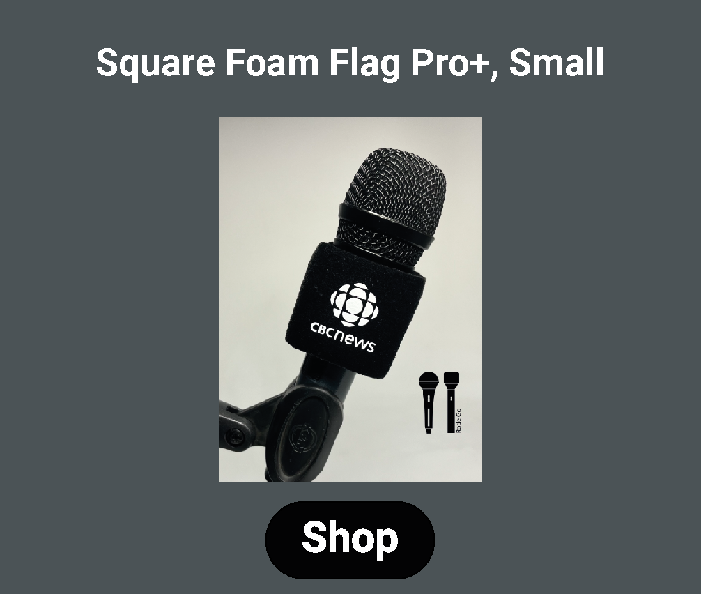 Branded Microphone Covers | Free Shipping | Brandedmics