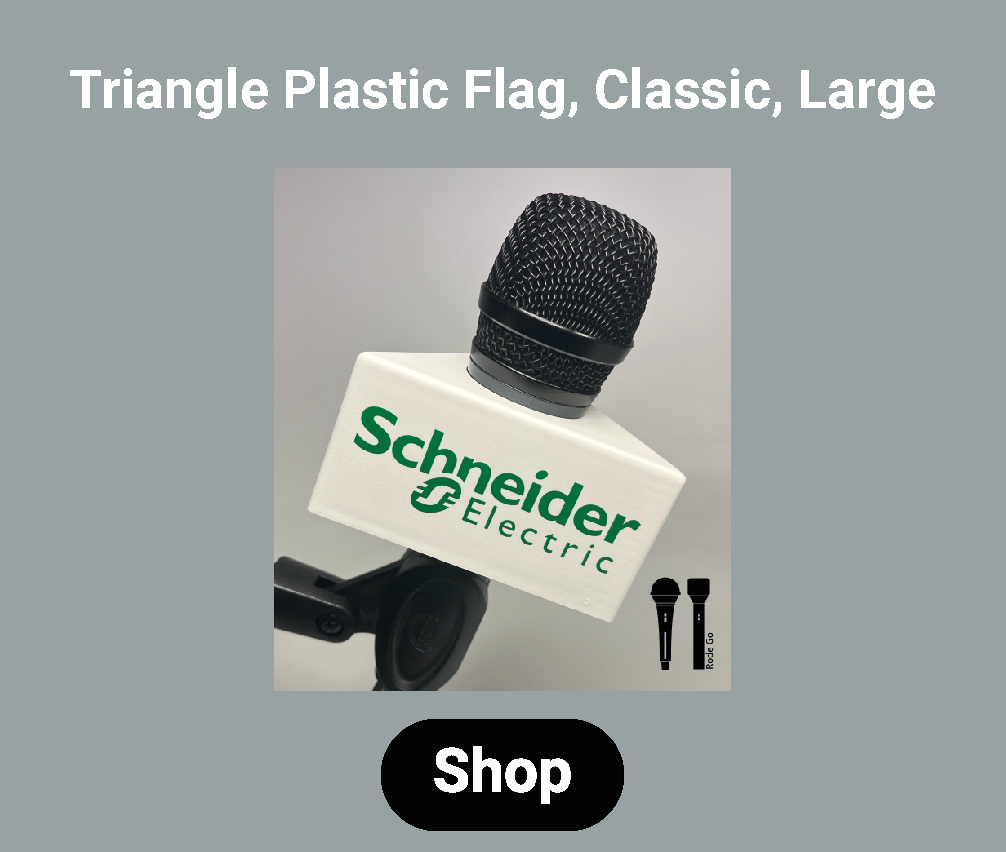 Branded Microphone Covers | Free Shipping | Brandedmics
