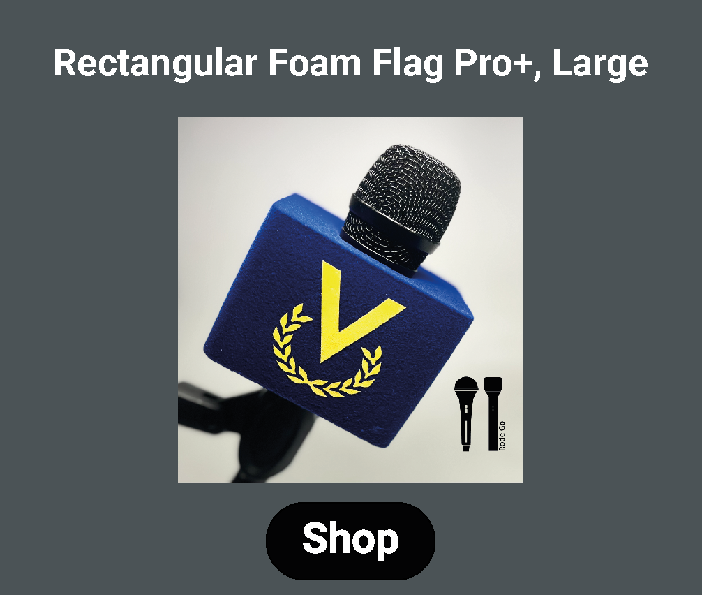 Branded Microphone Covers | Free Shipping | Brandedmics