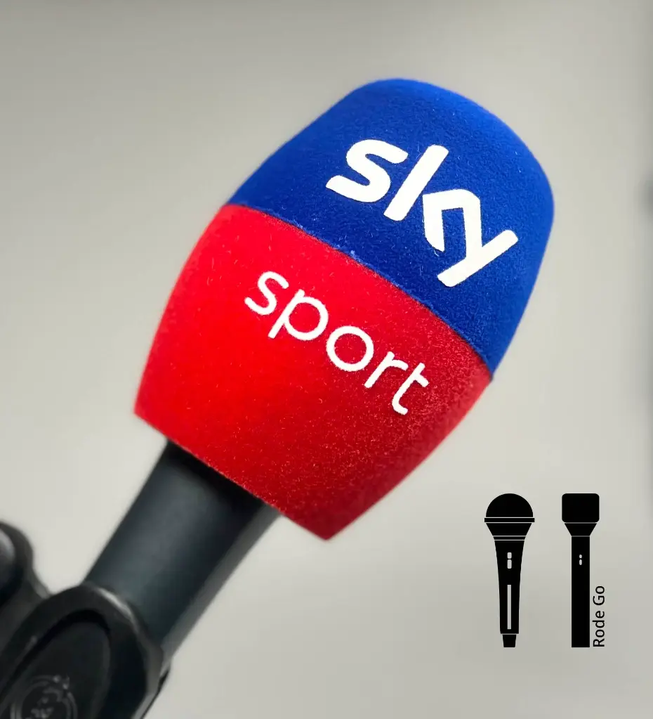 Premium Round Windscreen, Handheld Mic, Small | BrandedMics