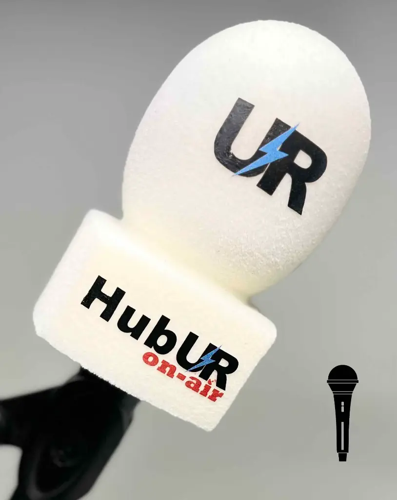 Premium Flag/Windscreen, Handheld Mic, Round/Square | BrandedMics